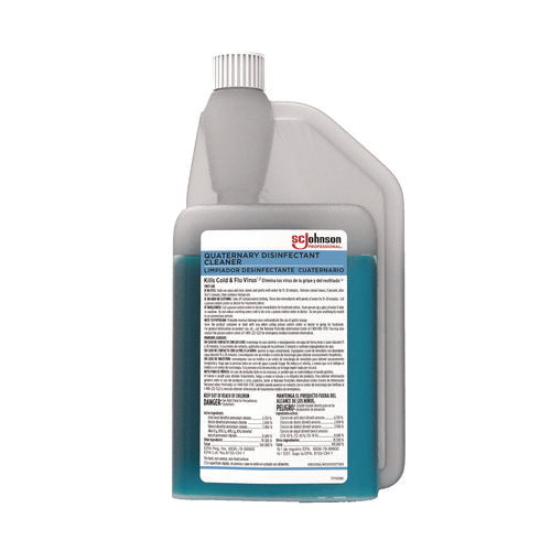 Quaternary Disinfectant Cleaner, 32 oz Bottle, 6/Carton – Chem-Pak